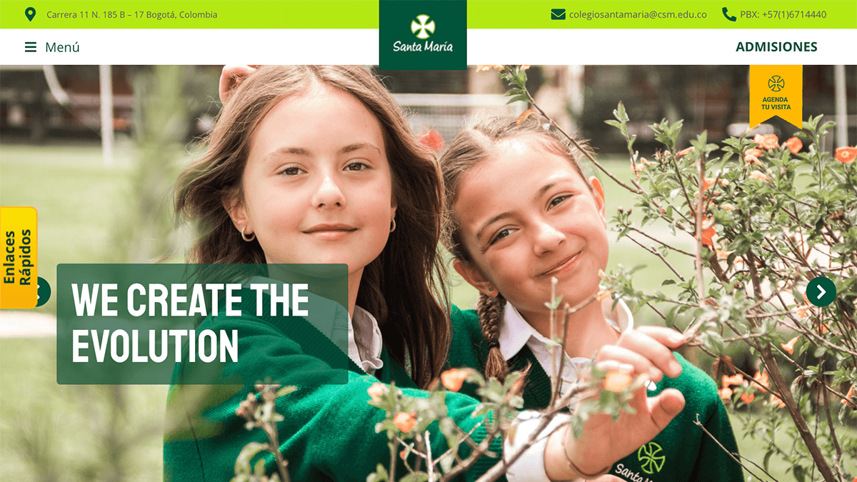 Admisiones - Colegio Santa María